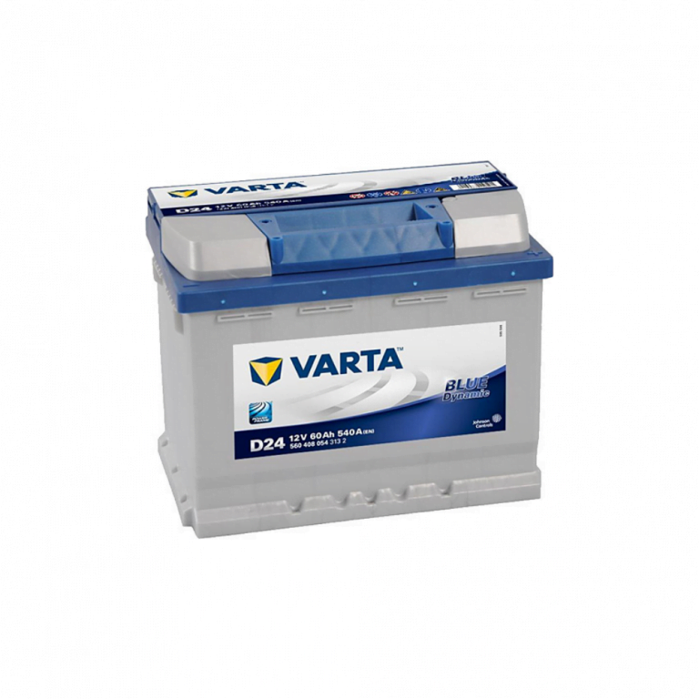 Varta Blue Dynamic D24 12 V 60 Ah 540 CCA Akü – Akü Peksaygılı